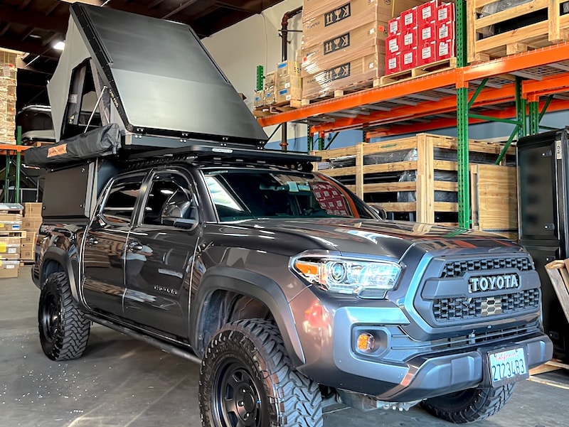 Toyota Tacoma Canopy Camper 5.5ft Bed | Rhino Adventure Gear